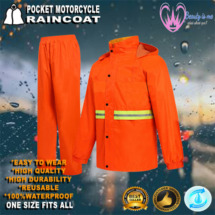 HIGH QUALITY RAINCOAT, KAPOTE, VULCANIZE STITCH WITH BAG (MAKAPAL PVC ...