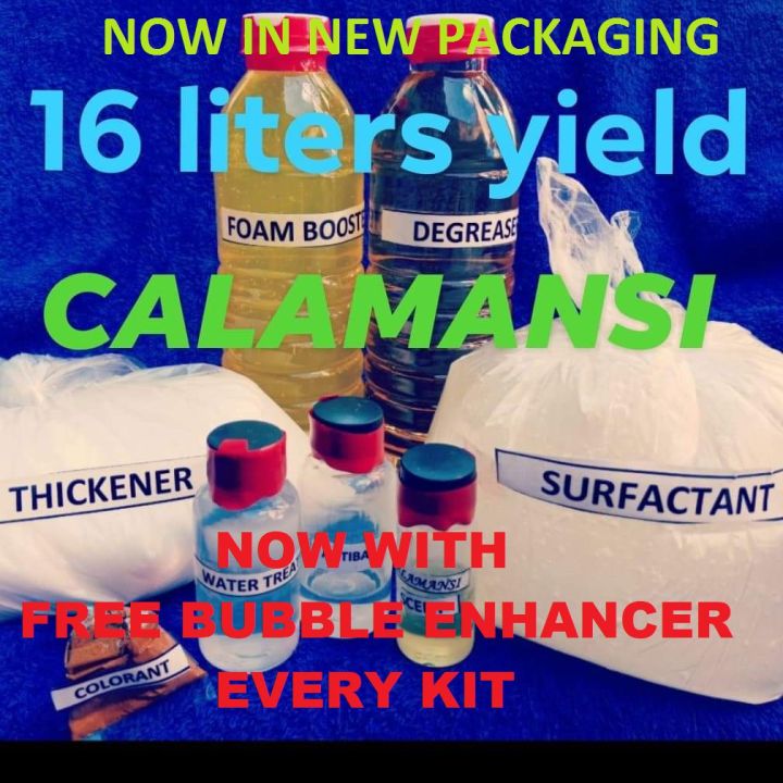DISHWASHING LIQUID KIT 17L YIELD WITH FREE BUBBLE ENHANCER IN EVERY KIT ...