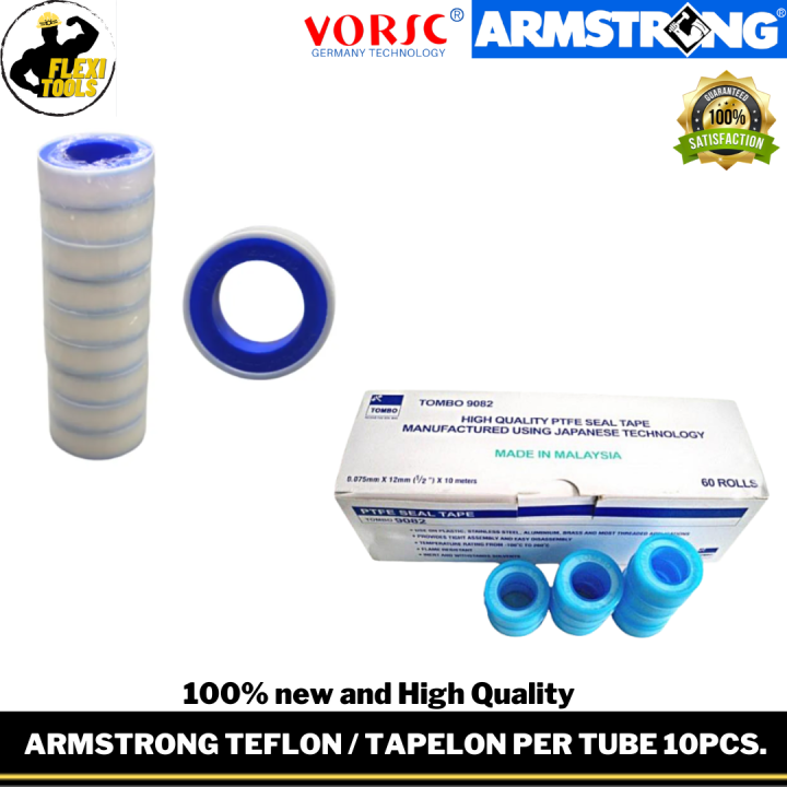 ARMSTRONG TEFLON / TAPELON PER TUBE 10PCS. | Lazada PH