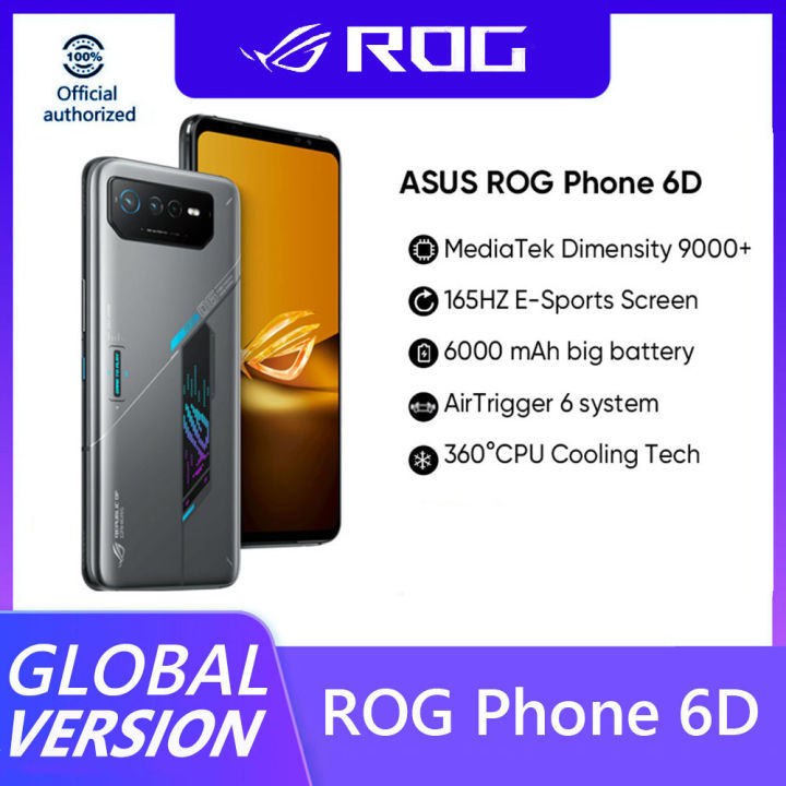 [Global Version]ASUS ROG Phone 6D Gaming Phone MediaTek Dimensity 9000 ...