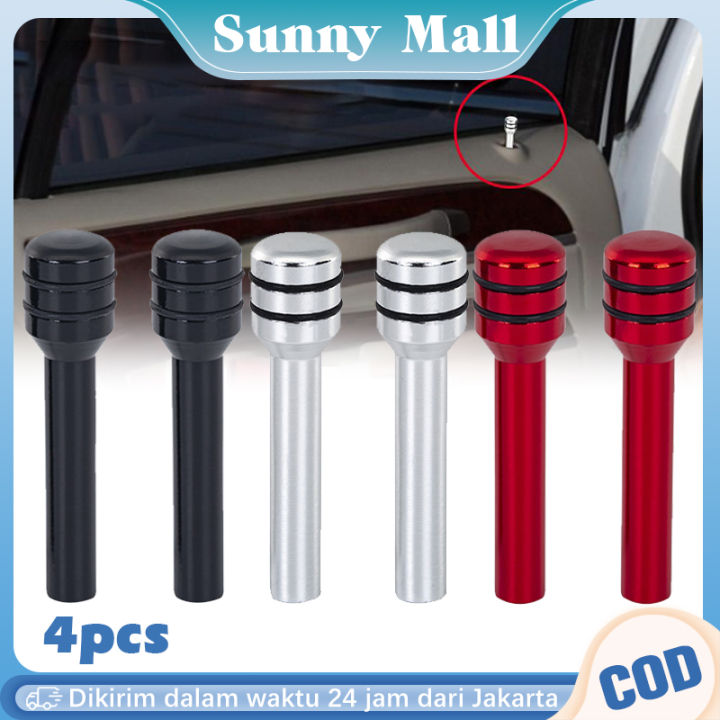 4pcs Pin Pengunci Pintu Interior Mobil Universal Kunci Pintu Mobil Knop ...