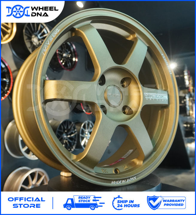 New Sport Rim RAYS VOLK RACING TE37 17 Inch 4x114.3 5x100 5H112-114.3 ...