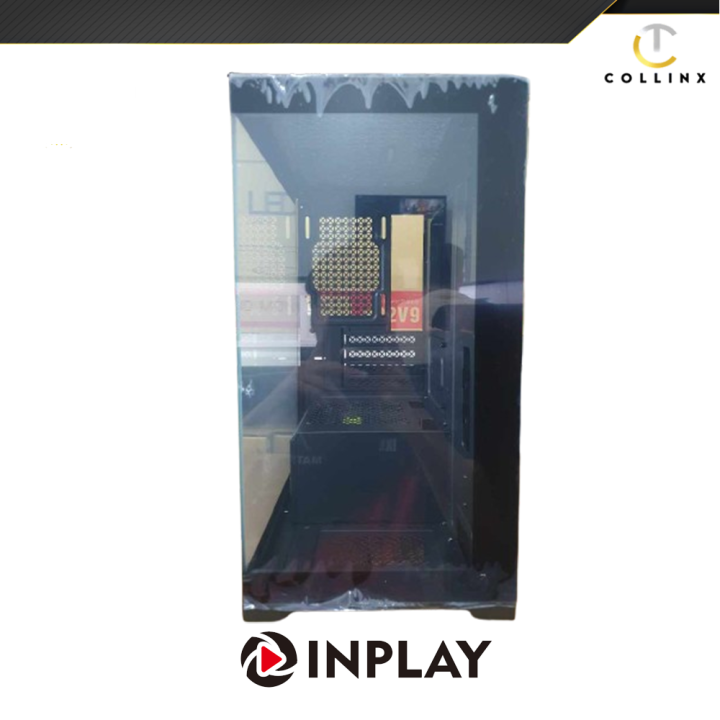 OpenView PC Case Inplay V100 mATX | Fashionable Color Scheme | SPCC ...