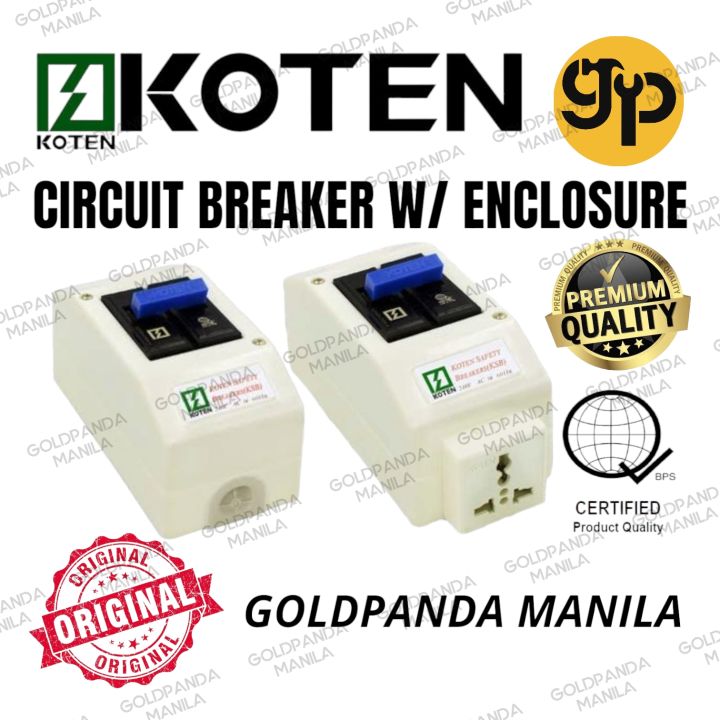 Original KOTEN Circuit Breaker with Enclosure KSB, KSB-S, 20amp, 30amp ...
