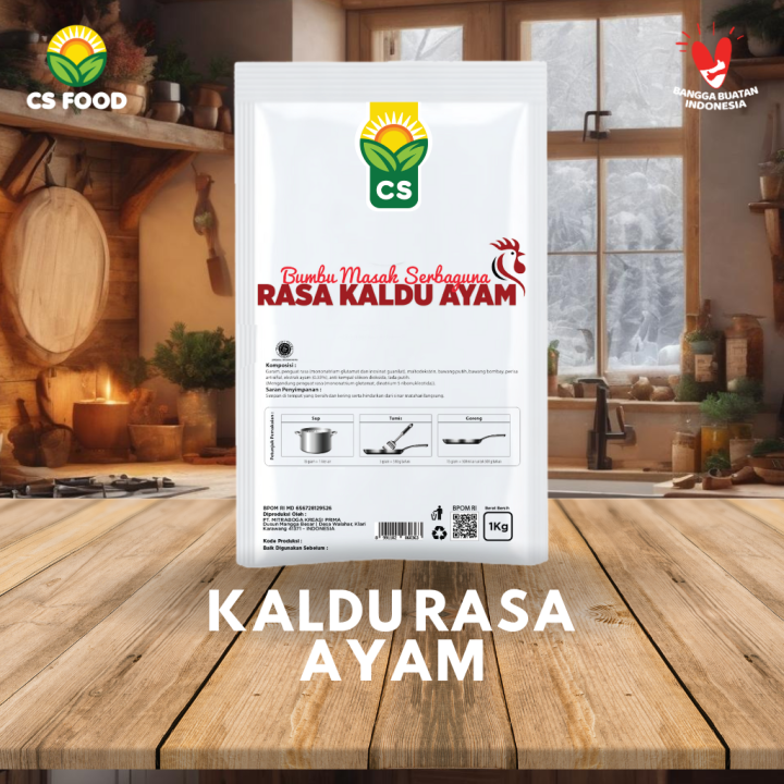 Bumbu Kaldu Gurih Penyedap Rasa Ayam 1 kg - CS FOOD | Lazada Indonesia
