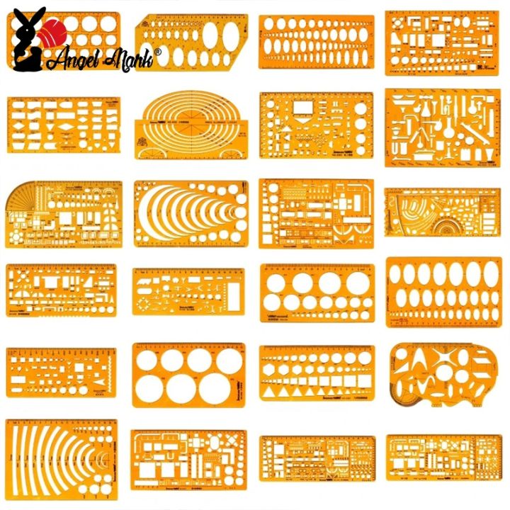 Angel Mark Architect Multi Purpose Drawing Template Set House Plan ...
