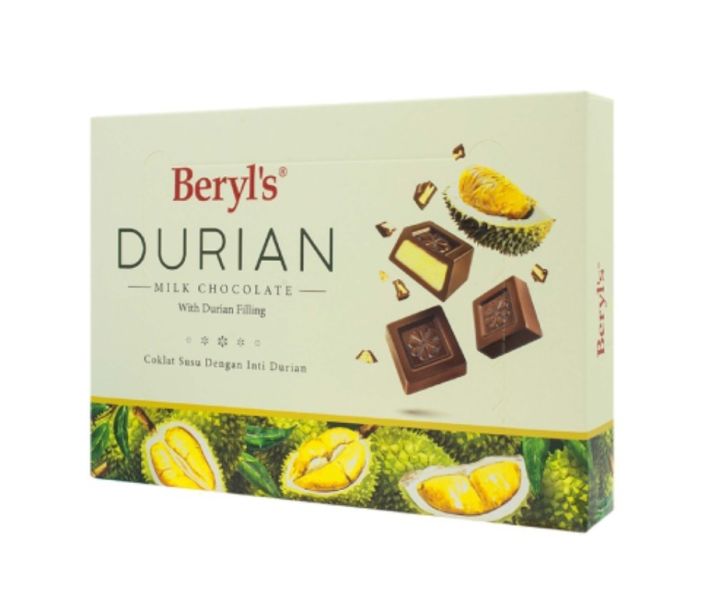 Beryl's Milk Chocolate With Durian Filling Box 150g | Lazada