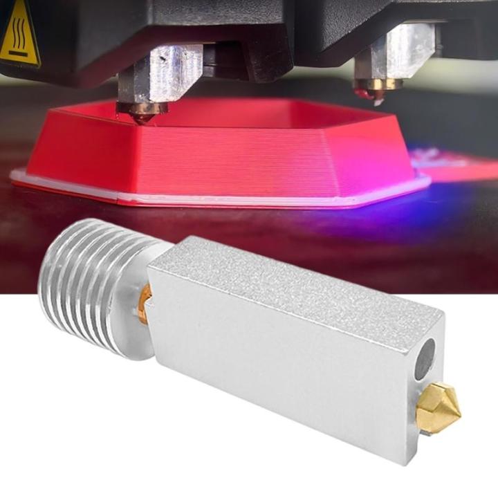 Metal Hot End Volcano Nozzle Heat Dissipation 3D Printer Super Volcano ...
