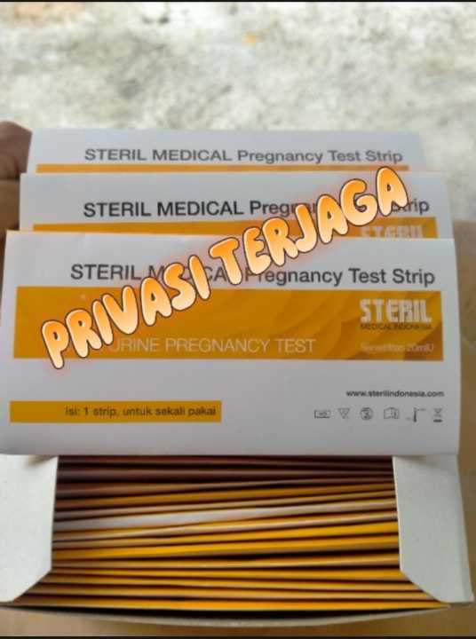 ISI 3 ALAT TES KEHAMILAN STERIL MEDICAL TEST PACK CEK HAMIL TESTPACK ...
