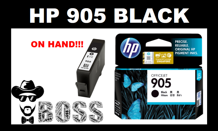 HP 905 Black Original Ink Cartridge | Lazada PH