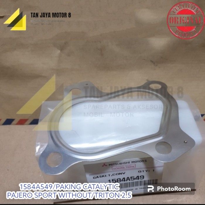 1584A549/PAKING CATALYTIC CONVERTER PAJERO SPORT/TRITON 2.5 GENUINE ...