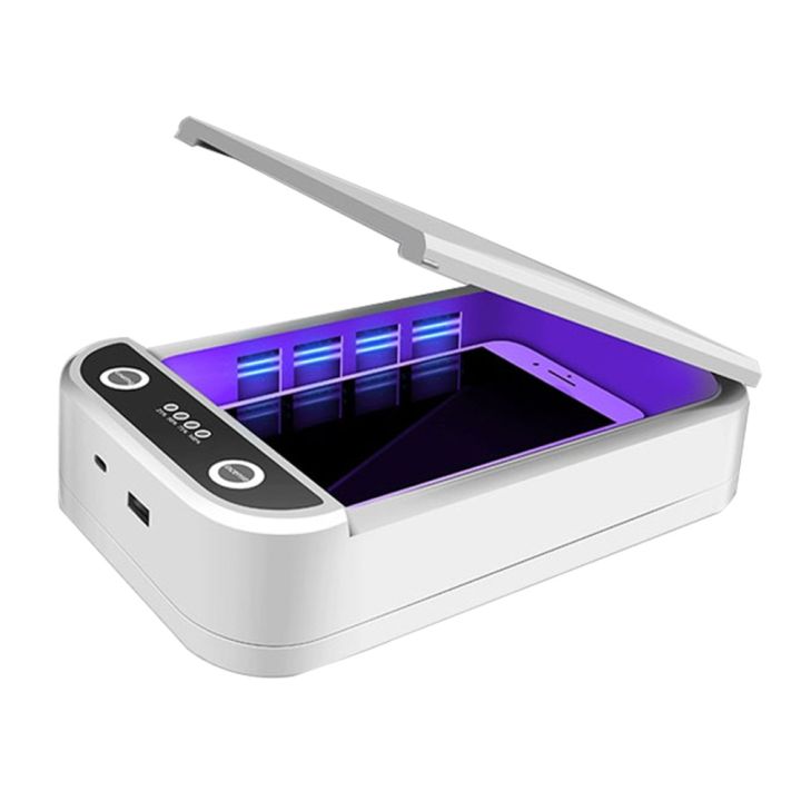 [Local Seller] Portable Dual UV Light Sterilizer Box Jewelry Phones ...