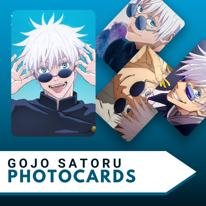 [500gsm] Jujutsu Kaisen Gojo Satoru Anime Photocards - Matte | Lazada PH