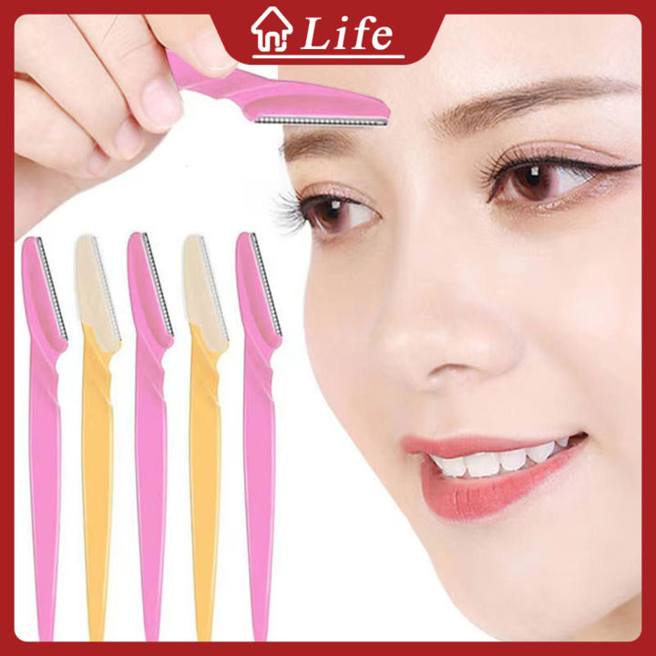 3 PCS Set Eye Brow Eyebrow Razor Eyebrow Trimmer Makeup Tool Styler ...