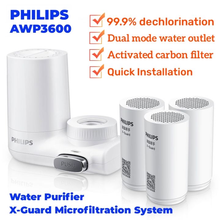 Philips AWP3600 Water Purifier 5 Layers Filtering Granular Activated ...