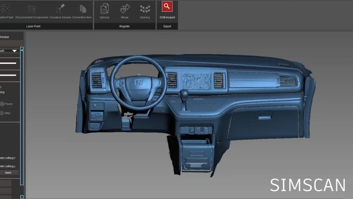 3D Scanning Modeling Point Cloud Data Processing of Parts Inspection ...