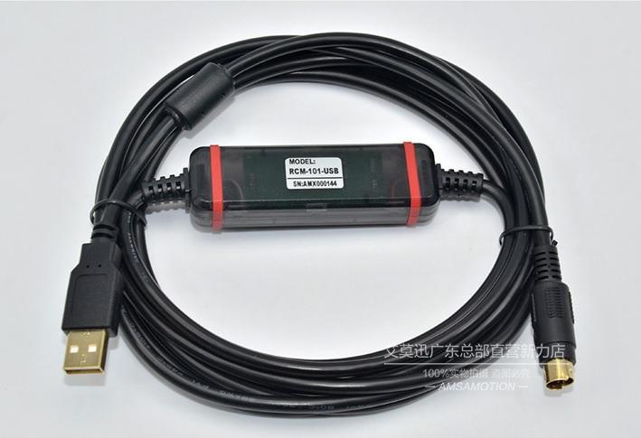 RCM-101-USB สายเคเบิลข้อมูลไดรเวอร์i IAI ไฟฟ้ากระบอกสูบ ACON / PCON ...