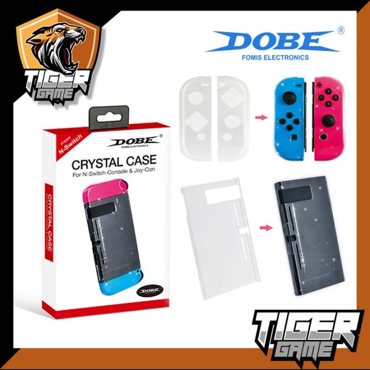 Dobe Crystal Case เครื่อง Nintendo Switch Gen 2 และ Joy Con (เคสใส ...