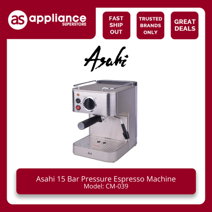 Asahi 15 Bar Pressure Espresso Machine CM-039 | Lazada PH