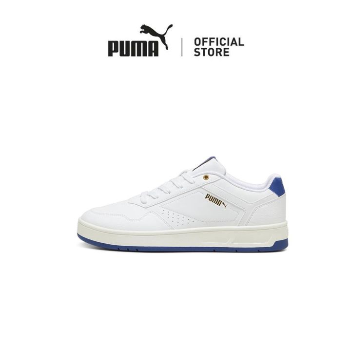 [NEW] PUMA Court Classic Men's Sneakers (White) | Lazada PH
