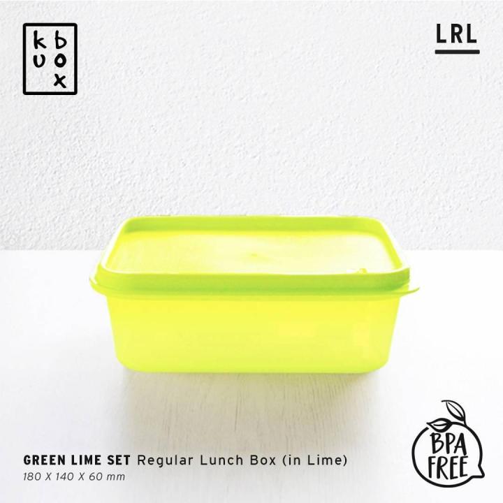 Kubox - Regular Lunch Box Lime | Lazada Indonesia