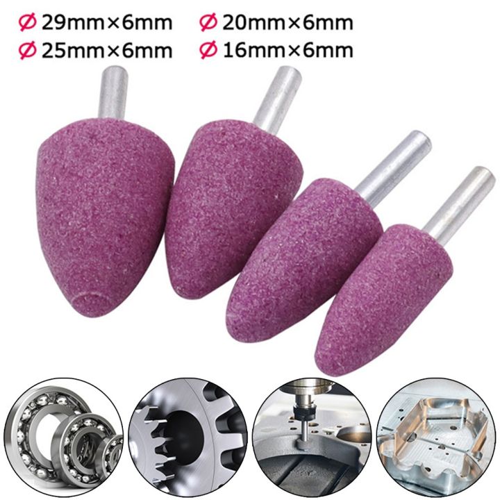 1pcs 6mm Shank Mounted Stone Rotary Tool Cutting Grinding Head For ...