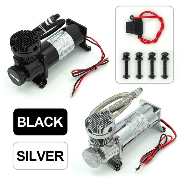 ชุด Bomba De คอมเพรสเซอร์อเนกประสงค์200PSI 480C 12V Cromo 3/8NPT O 1 ...