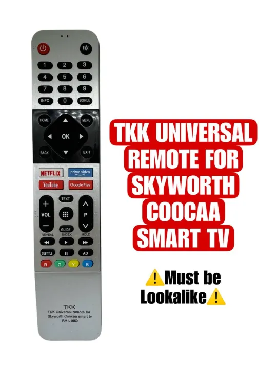 Ready to Use Universal TV Remote Control for Xtreme Smart TV Android MF ...