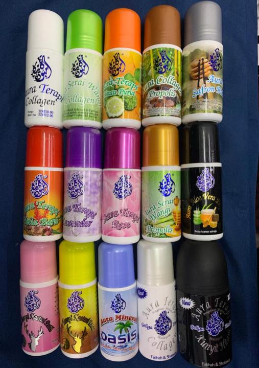 [ORIGINAL] AURA TERAPI Roll On Minyak Wangi 100% ORIGINAL | Lazada