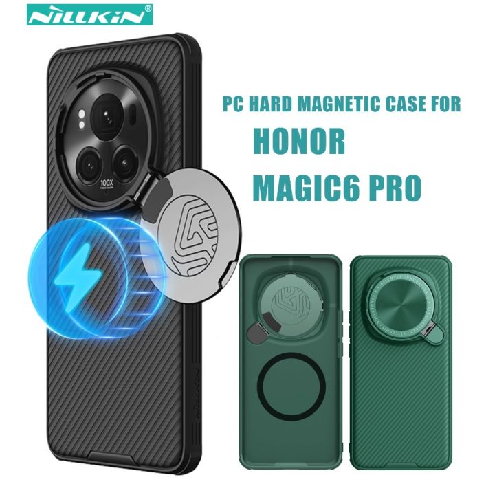 Nillkin MagSafe Luxury Camera Protection Stand Case for Honor Magic6 ...