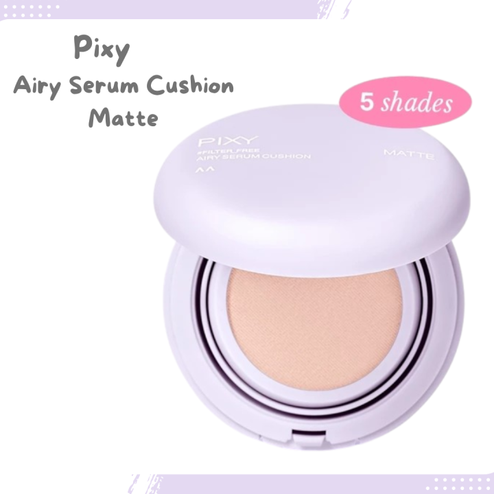 Pixy Airy Serum Cushion Matte 15g/Alas Bedak | Lazada Indonesia