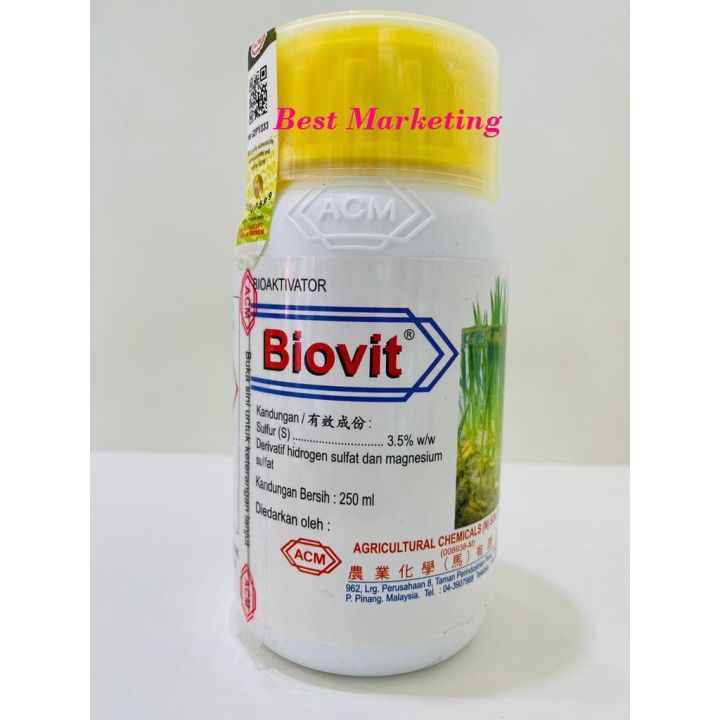 ACM - Biovit bioactivator /Rendaman Benih Padi -250ML | Lazada