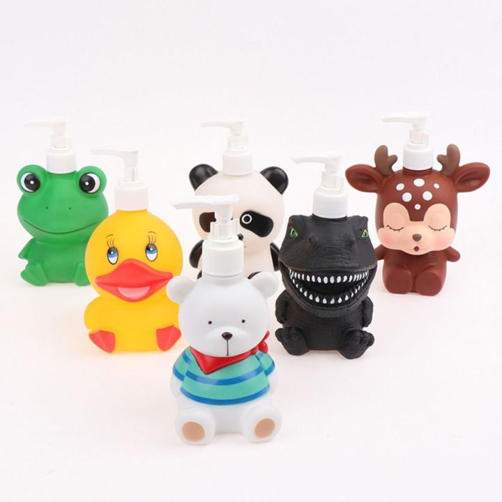 SUHUA 300ML Cartoon Empty Pump Bottle Sub-Bottling Cute Lotion ...