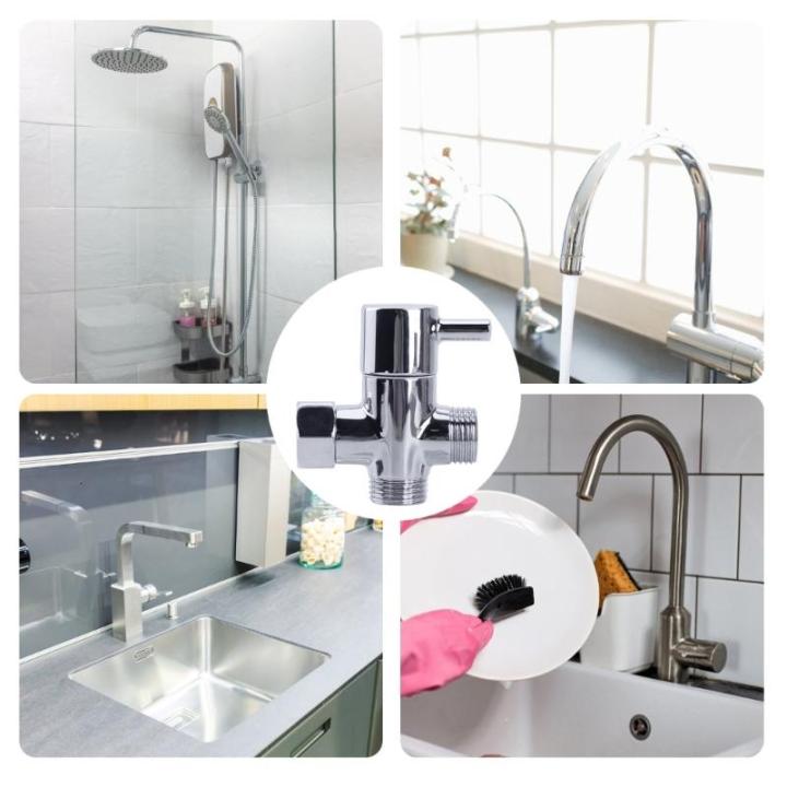 Convenient 3 Way Adapter Practical 3 Way Shower Attachment 3 Way ...