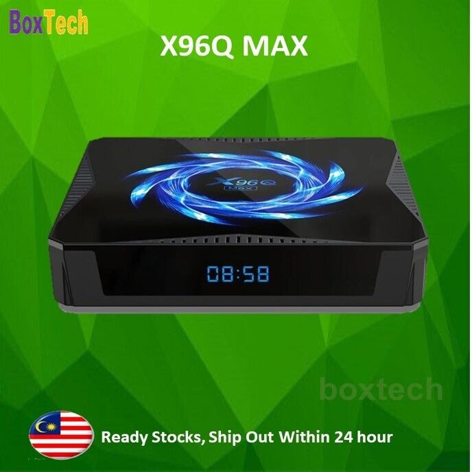 X96Q MAX 4G RAM 64G ROM Smart Android TVBox 5GWIFI Bluetooth 4K | Lazada