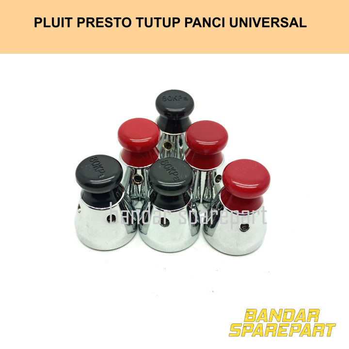 Pluit Presto Tutup Panci Universal / Peluit Uap Presto Multi berbagai ...