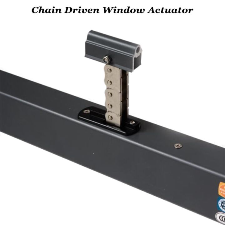 AC DC Electric Window Opener Chain Motorized Window Motor Skylight ...