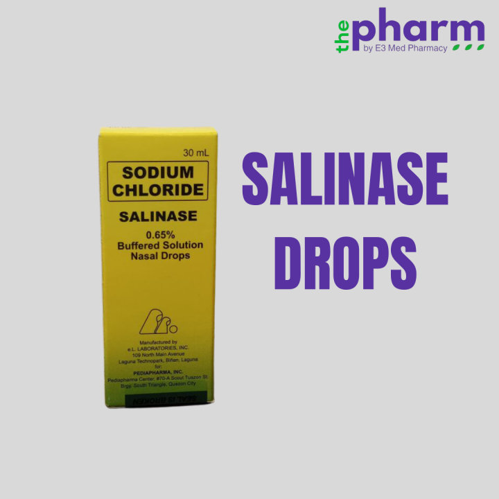 SALINASE NASAL SPRAY & DROPS | Lazada PH