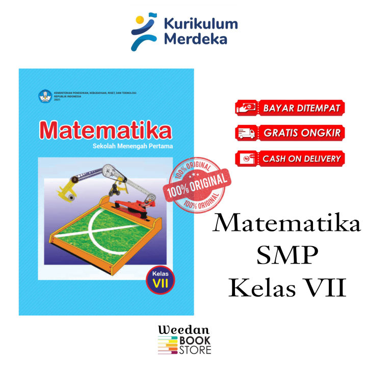 Buku MATEMATIKA MTK Kelas 7 Smp Kurikulum Merdeka Buku Paket | Lazada Indonesia