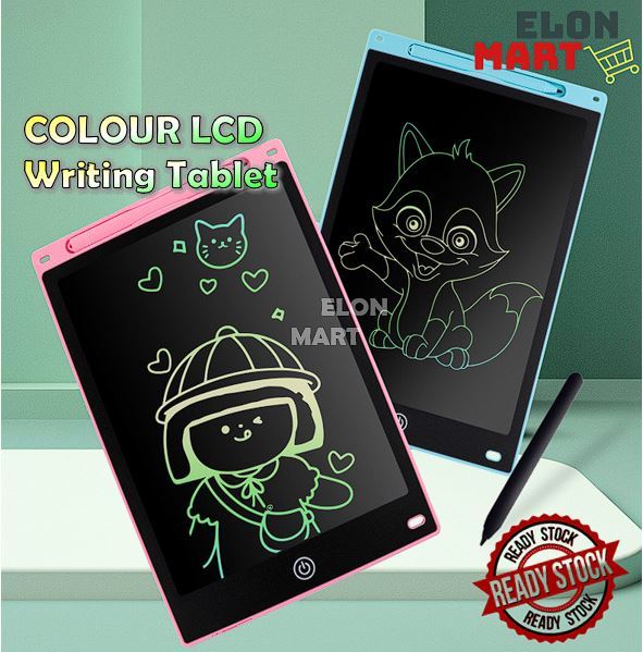 🌈8.5'' /12" Inch🌈Color LCD Writing Tablet / Drawing Painting Board ...