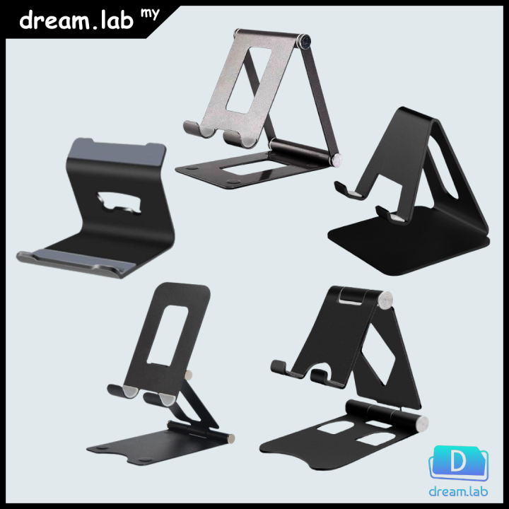 Universal Aluminum Alloy Tablet Stand Foldable Desktop Tablet Holder ...
