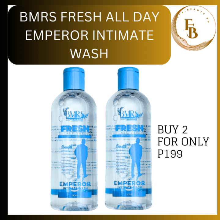 ORIGINAL BMRS Fresh all day with cooling effect EMPEROR INTIMATE WASH ...