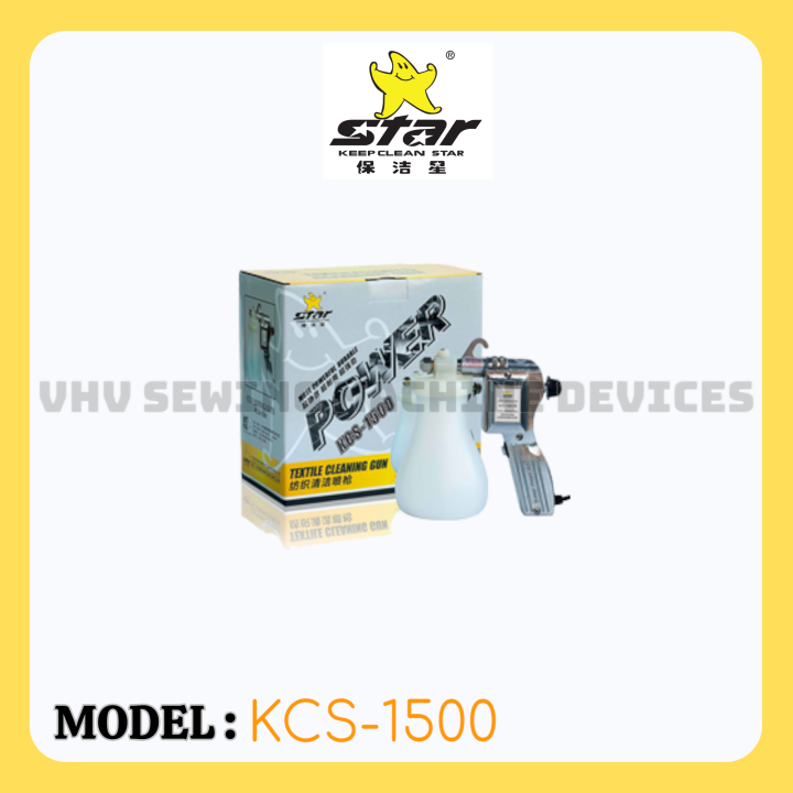 Máy bắn tẩy vết bẩn trên vải hiệu STAR Model: KCS-1500 (220V - 40W) | Lazada.vn