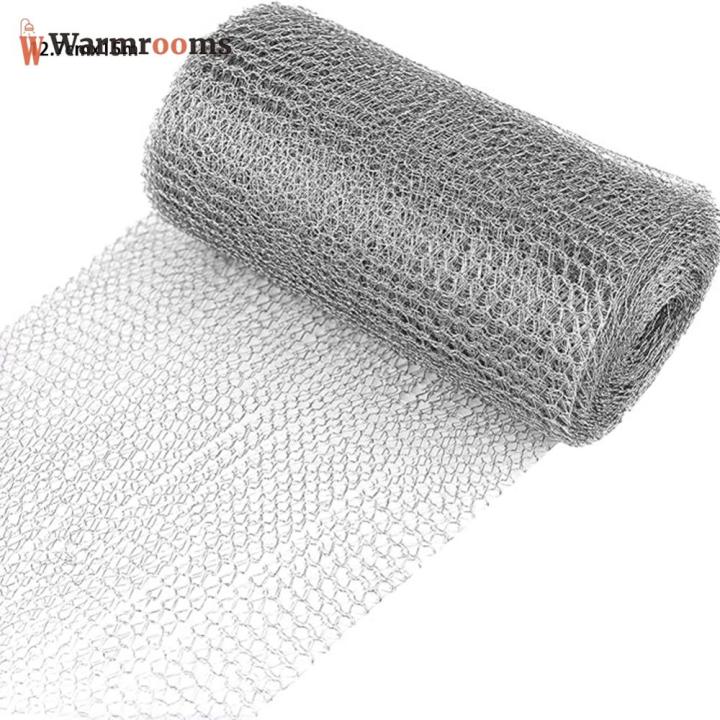 3/6/9/12/15M Tight Mesh Wire Mesh Rabbit Rodent Protection Stainless ...