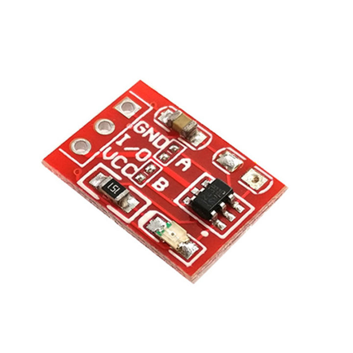 TTP223 Touch button Module Capacitor type Single Channel Self Locking ...
