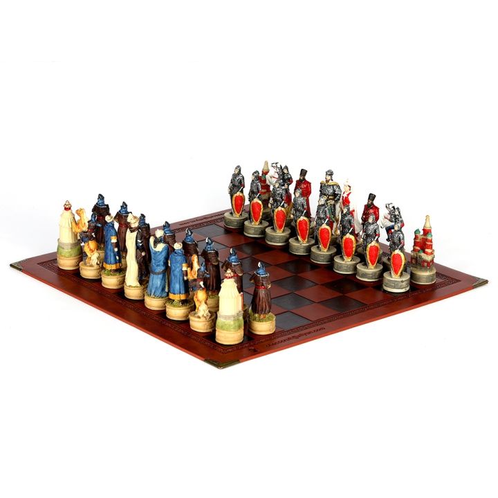 haoyula War-themed Chess Set Genghis Khan Vs. Russia-32 3D Figures ...