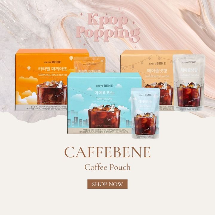 Caffe Bene Korean Pouch Drink - Coffee and Juice 190ML | Lazada PH