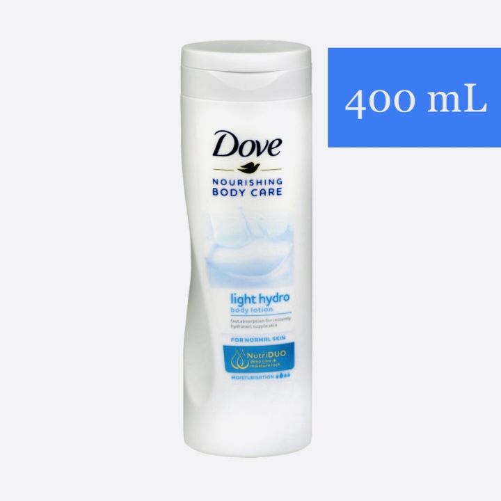 Dove Nourishing Body Care Light Hydro Body Lotion 400mL | Lazada PH