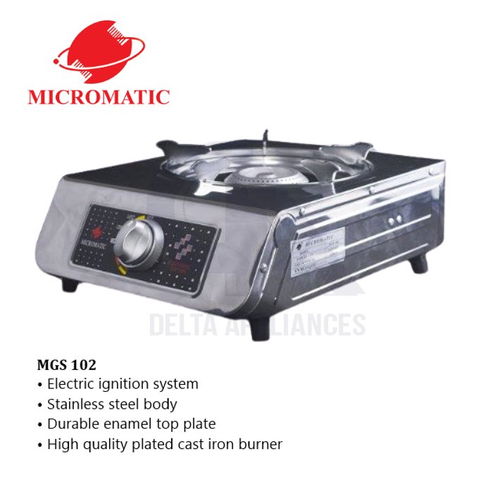 Micromatic MGS 102 Gas Stove (Single) | Lazada PH