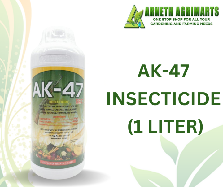 AK-47 PREMIUM CYPERMETHRIN INSECTICIDE 1 LITER | Lazada PH